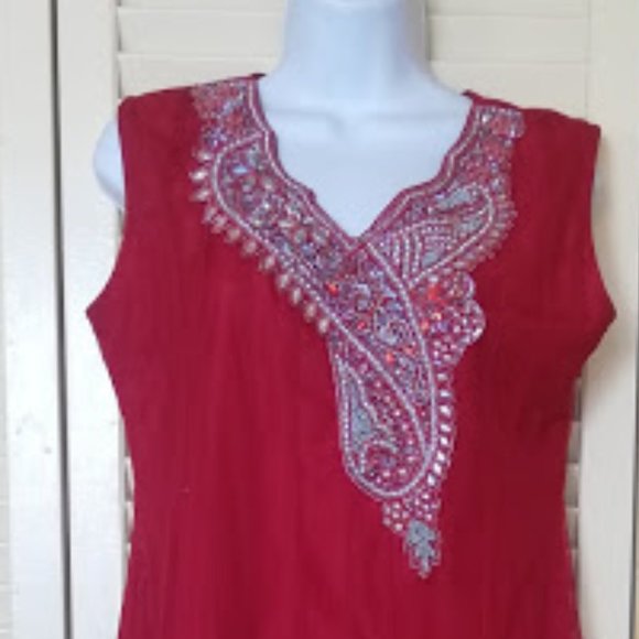 Samaya Fashions | Dresses | Bollywood Indian Dress Fits Women Large ...